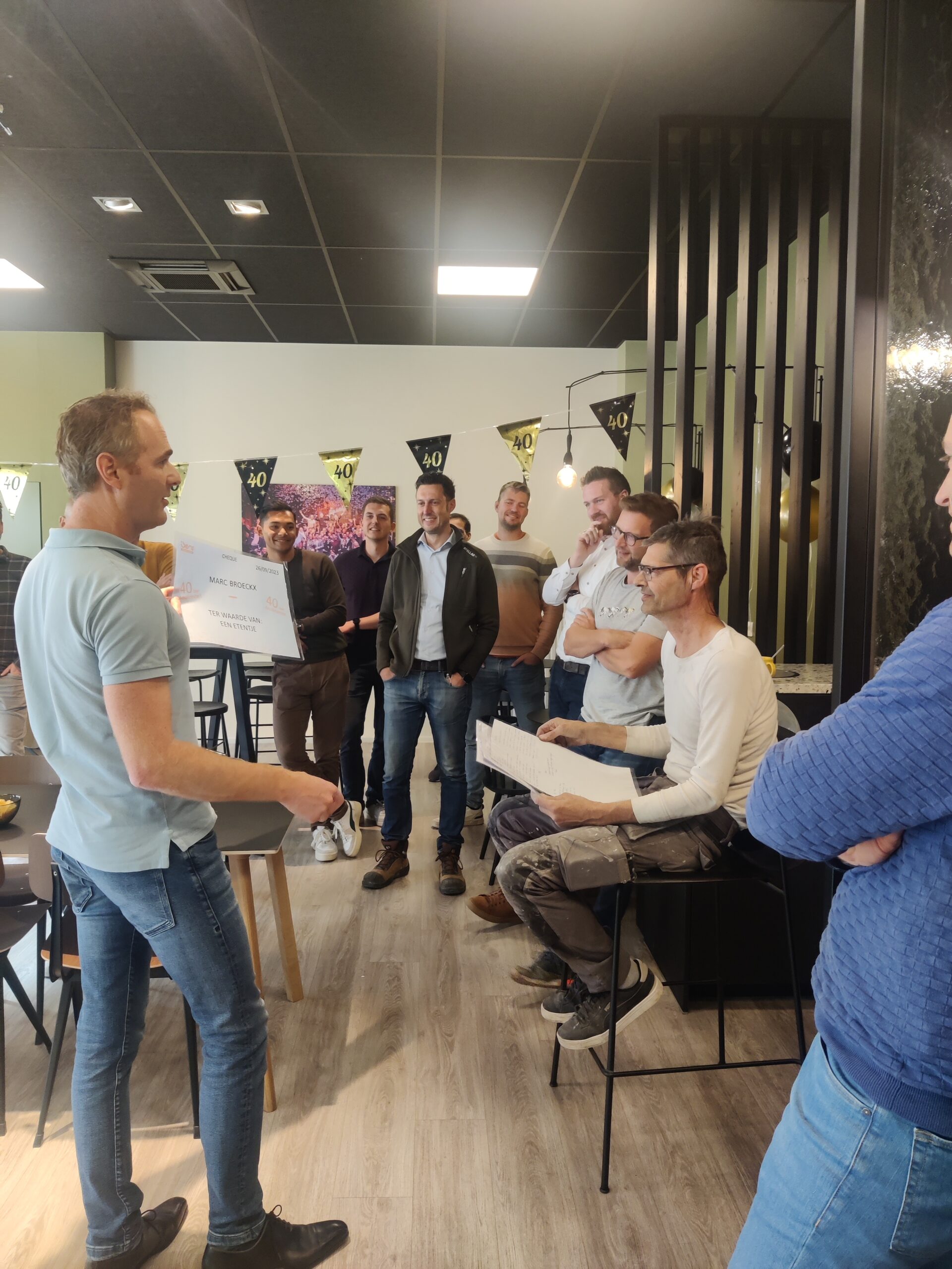 40 jaar in dienst | ibens